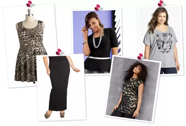 A fun and flirty look for plus size women