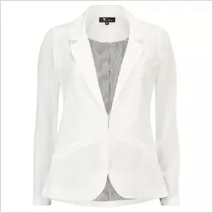 White blazer