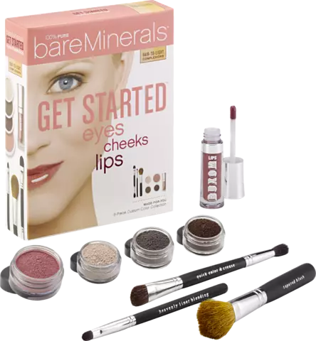 Bare Minerals Începeți pentru ochi, obraji și buze