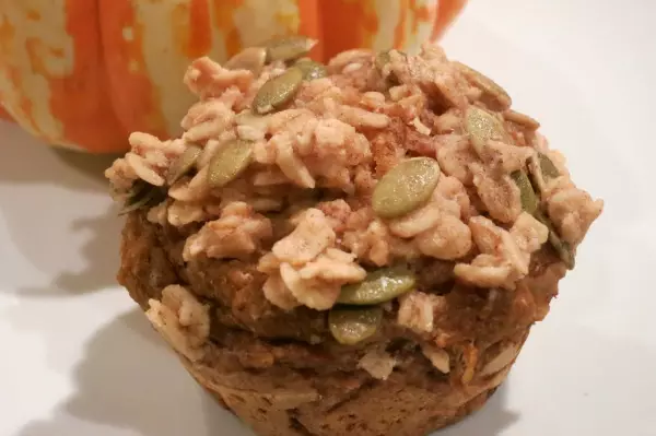 Muffin alla zucca speziati