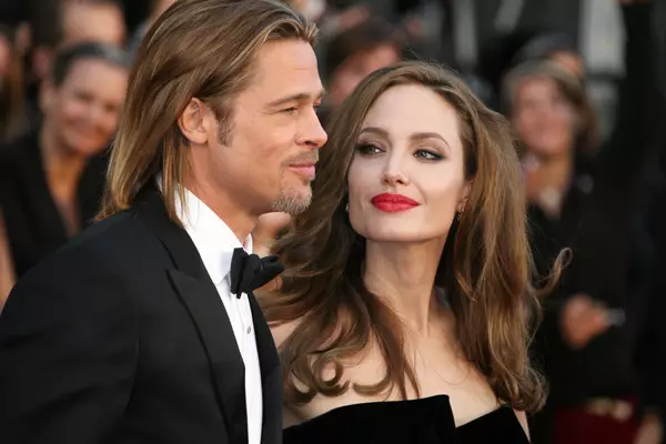 Brad Pitt ak Angelina Jolie