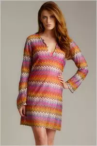 Cover-up: RAJ zigzag mesh tuniek