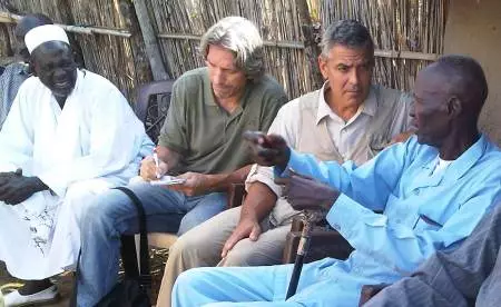 George Clooney atembelea Sudan