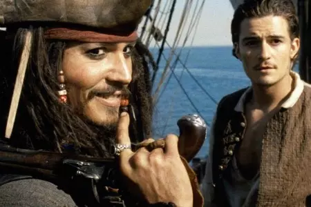 Johnny Depp Pirates an Mhuir Chairib