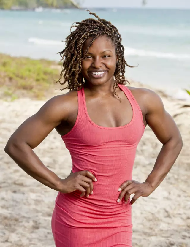 Survivor: Kaoh Rong အတွက် Cydney Gillon ၏ သရုပ်ဆောင်ချက် ဓာတ်ပုံ