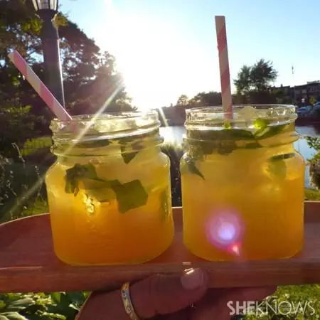 Sọ sayonara si ooru pẹlu basil lemonade amulumala 264297_6