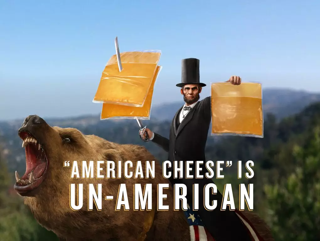 fromage américain abe lincoln