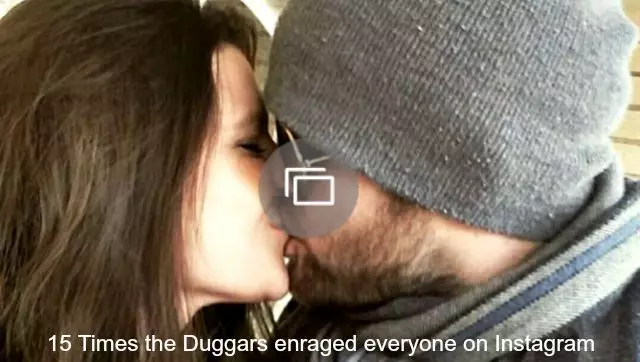 Duggars Instagram įrašo skaidrių demonstracija