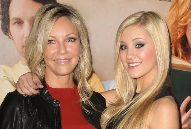 Heather Locklear et sa fille