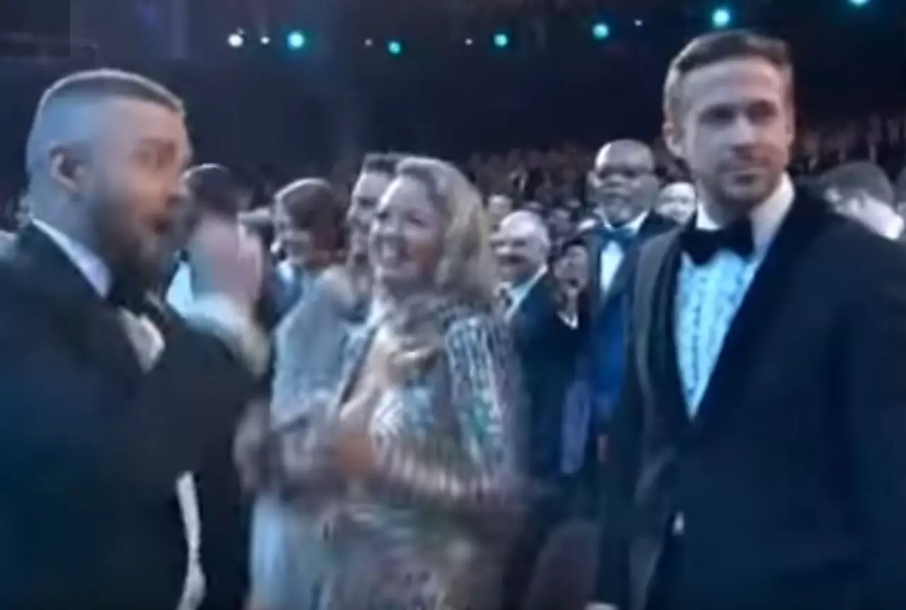 Justin Timberlake naRyan Gosling Oscars 2017