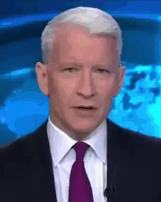 gif reaksi Anderson Cooper