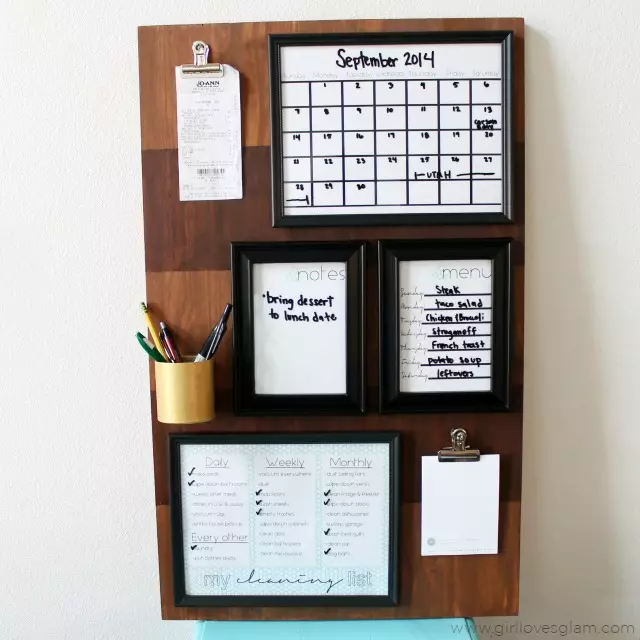 family command center diy to do list