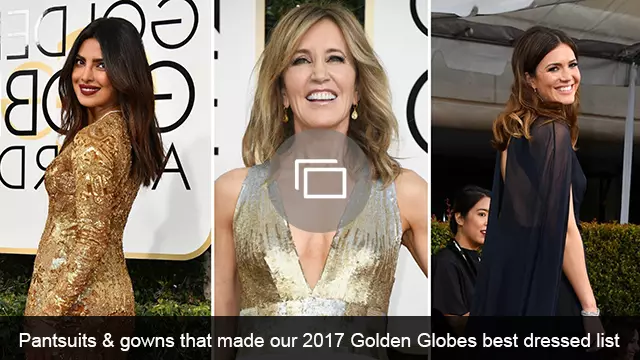 Golden Globes 2017 Diashow auf dem roten Teppich