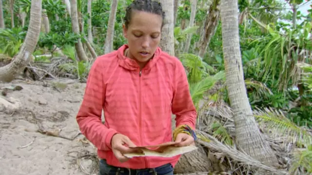 Sarah Lacina mit Legacy Advantage bei Survivor: Game Chnagers