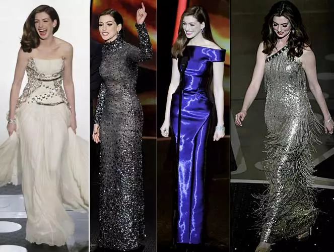 Abiye tapi wouj Oscar Anne Hathaway 2011