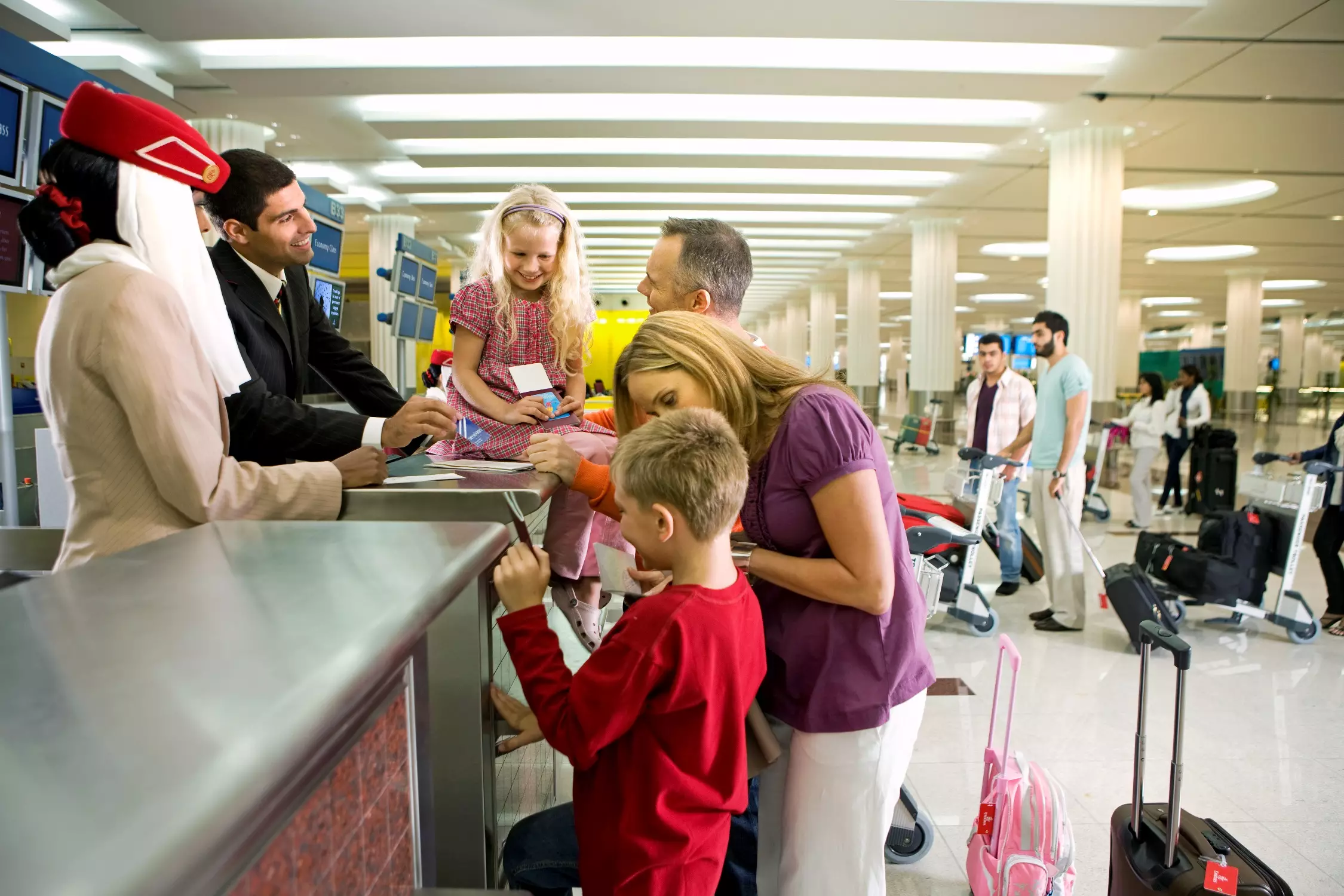 οικογενειακό check-in