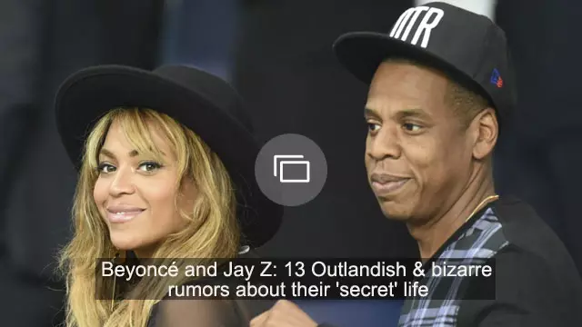 Beyoncé an Jay Z: 13 Outlandish & bizarre Rumeuren iwwer hiert 'geheimt' Liewen