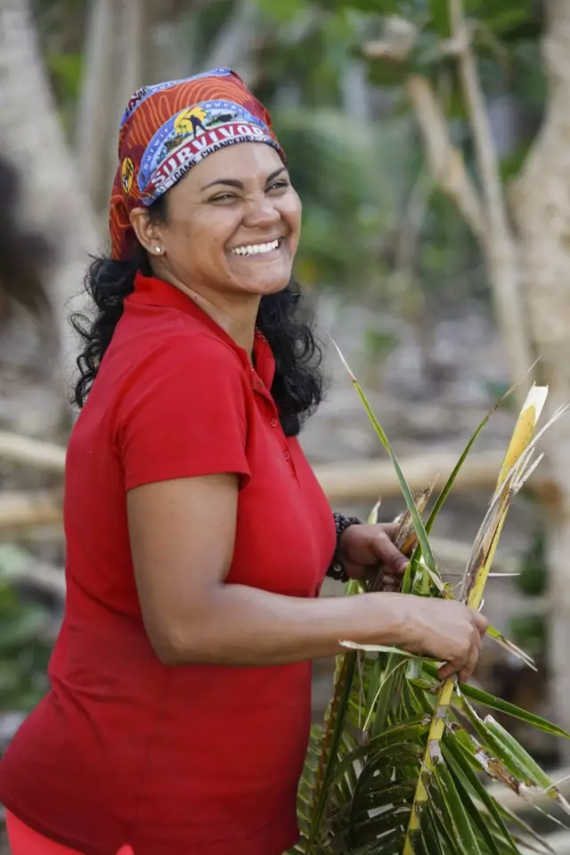Sandra Diaz-Twine במחנה מאנה על Survivor: Game Changers
