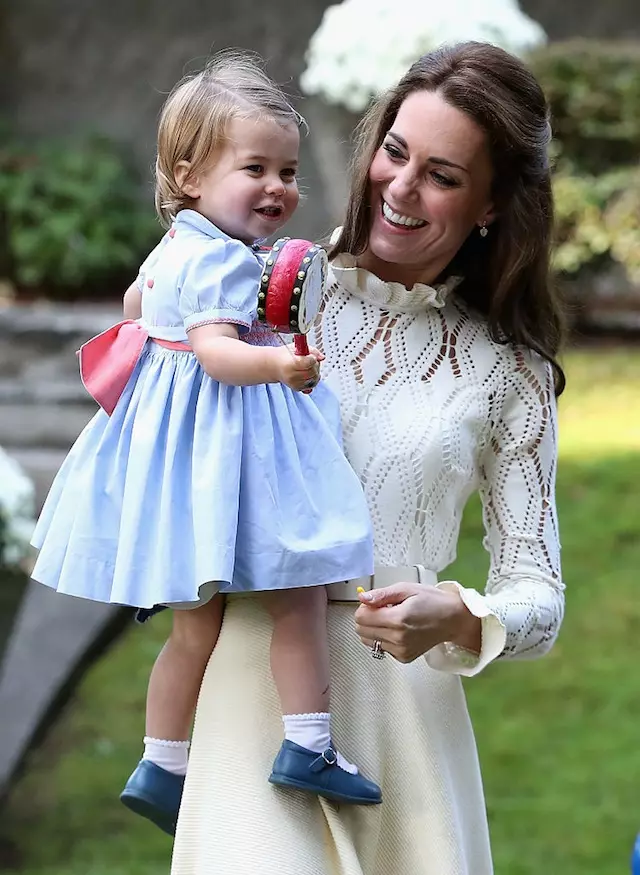 Princess Charlotte og Prince George Canadian spila stefnumót