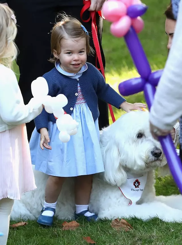 Princezna Charlotte a princ George kanadské rande
