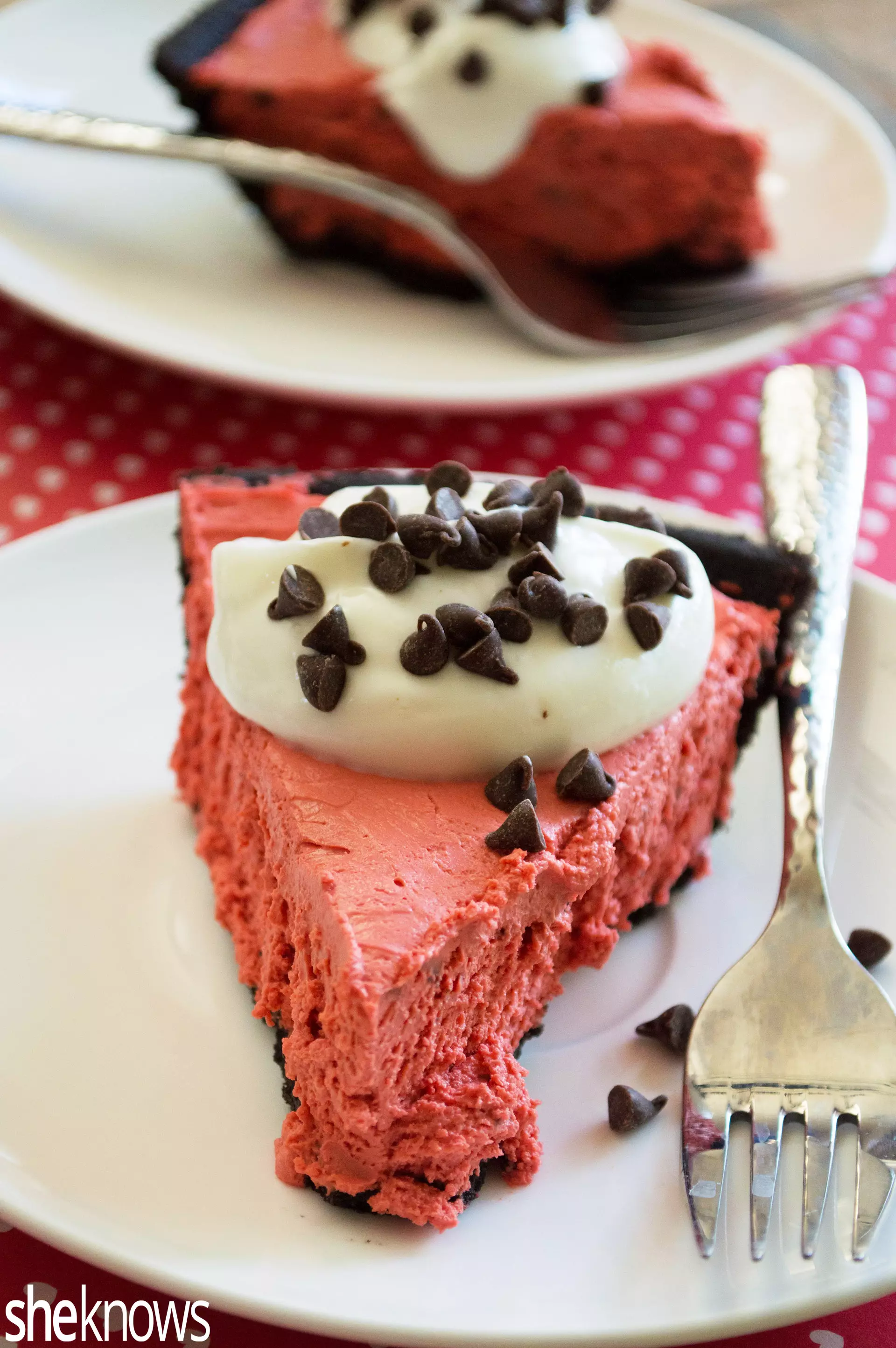 red velvet cheesecake