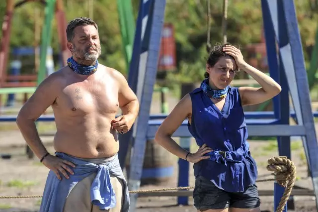 Jeff Varner com Aubry Bracco em Survivor: Game Changers