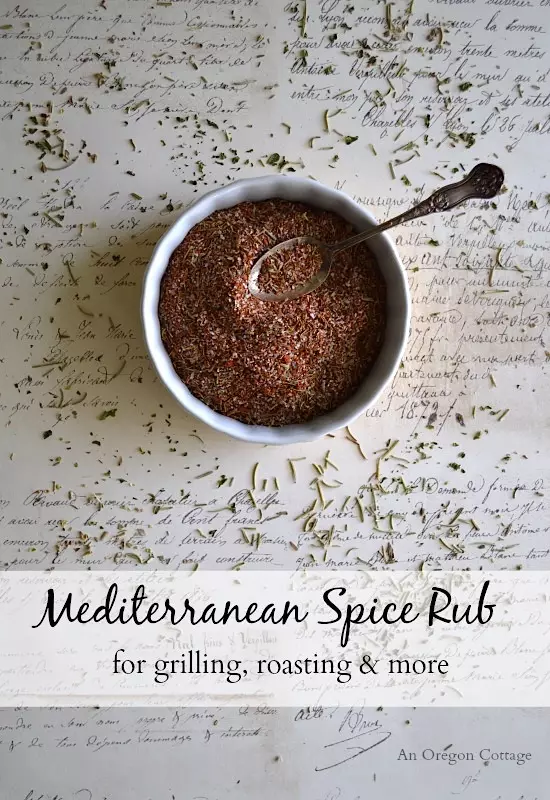 I-mediterranean spice rub