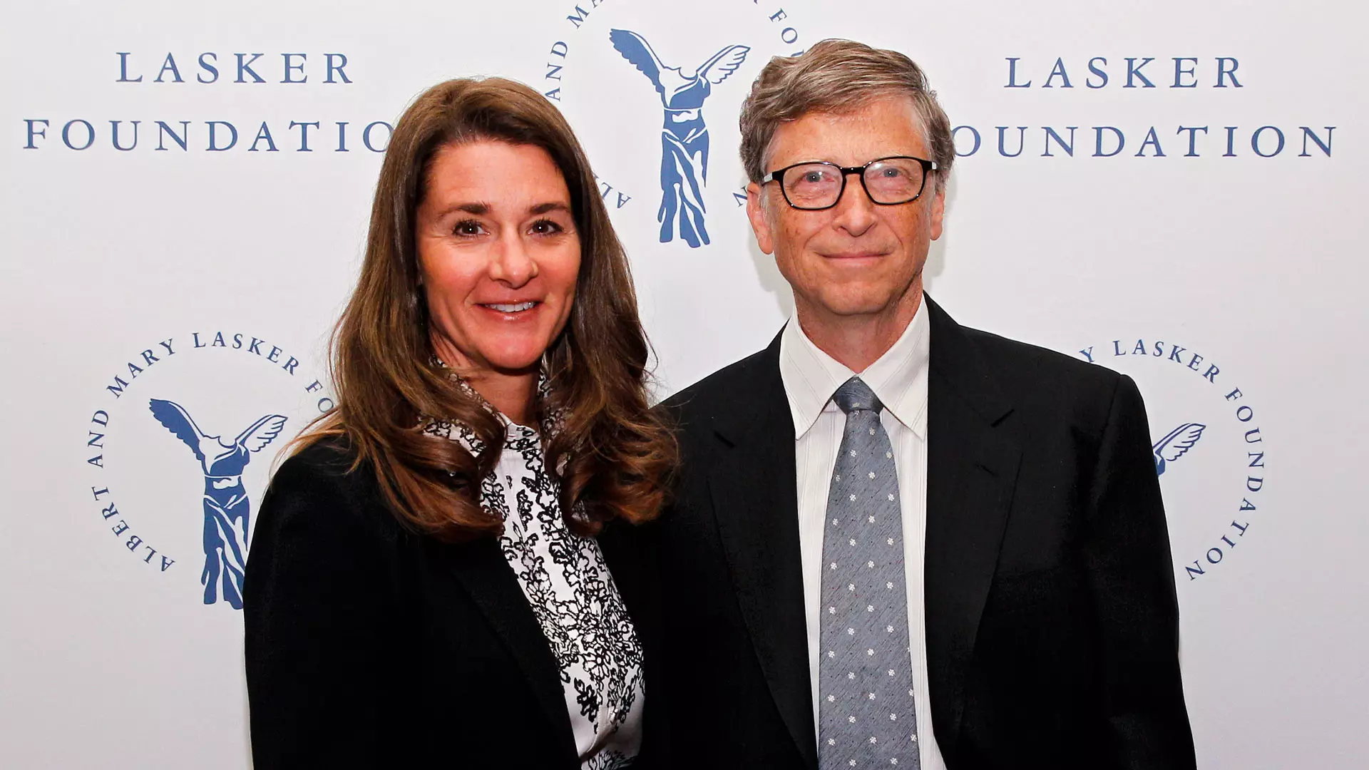 Bill at Melinda Gates