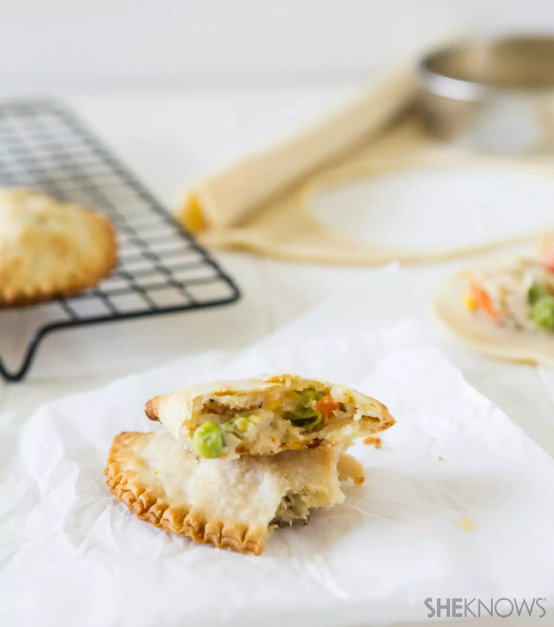 Tavuklu börek empanadaları