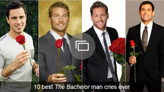 Iyak ng slideshow ang Bachelor man