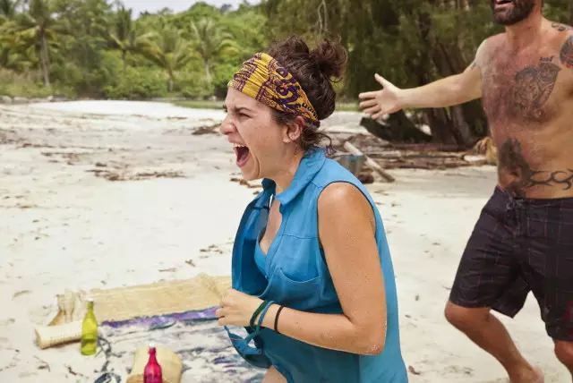 Auby Bracco empolgado com a fusão de Survivor: Kaoh Rong