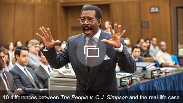 OJ Simpson የቲቪ ትዕይንት ተንሸራታች ትዕይንት።