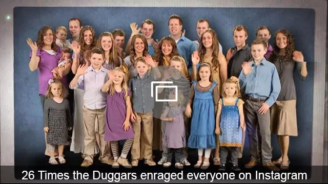 Duggar инстаграм слайдшоуын ашуландырды