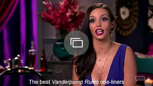 Vanderpump Txoj Cai ib-liners slideshow