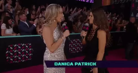 Danica Patrick CMT Awards 2016 GIF