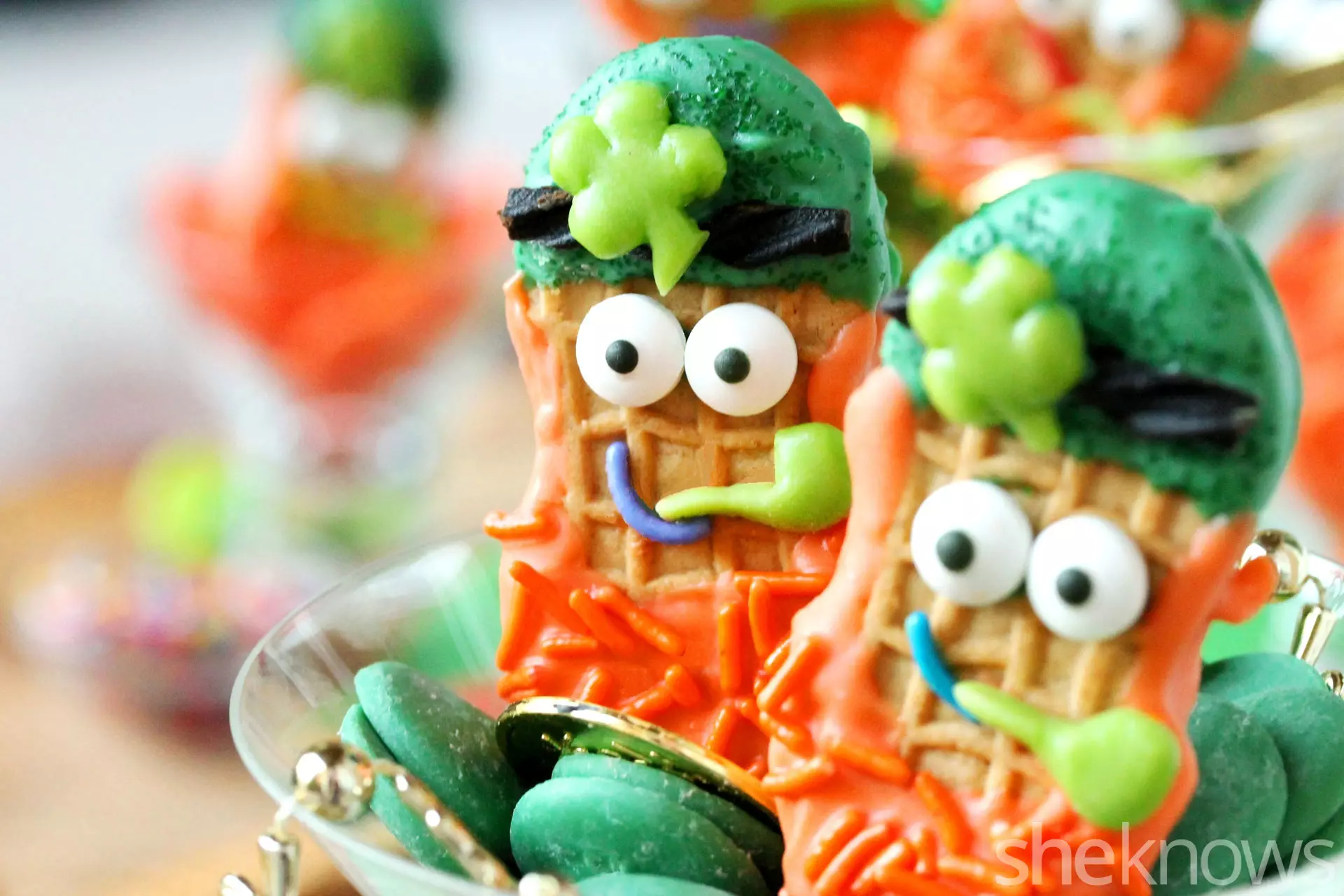 Leprechaun Erdnussbotter Cookie