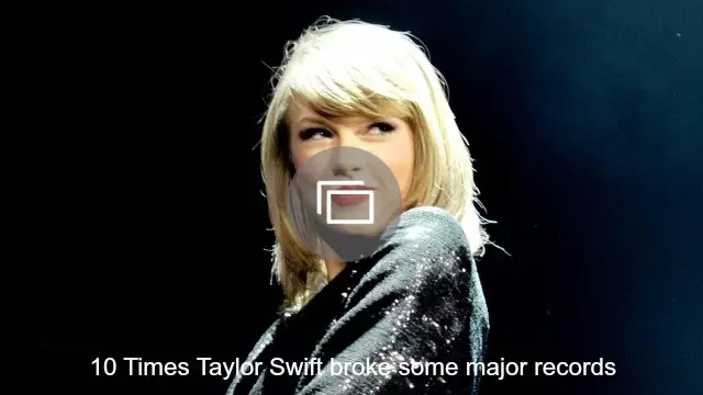 taylor swift memecahkan rekor slideshow