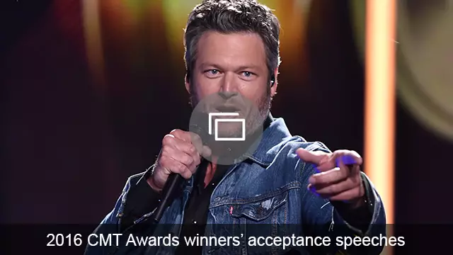 2016 CMT Awards akseptaasje taspraken diashow