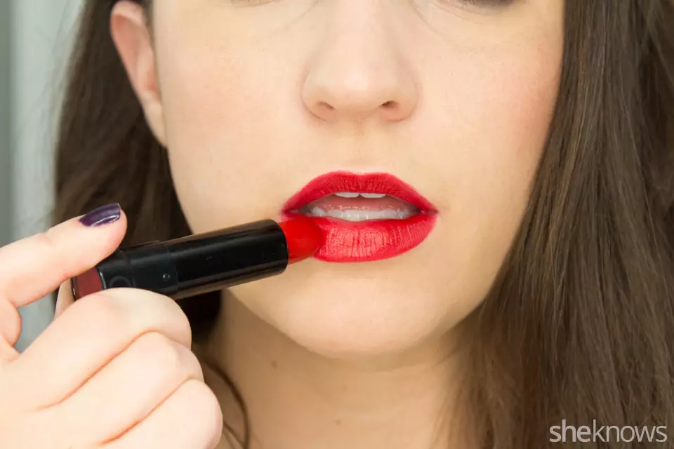 tutorial de lápiz labial con brillo: Paso 3