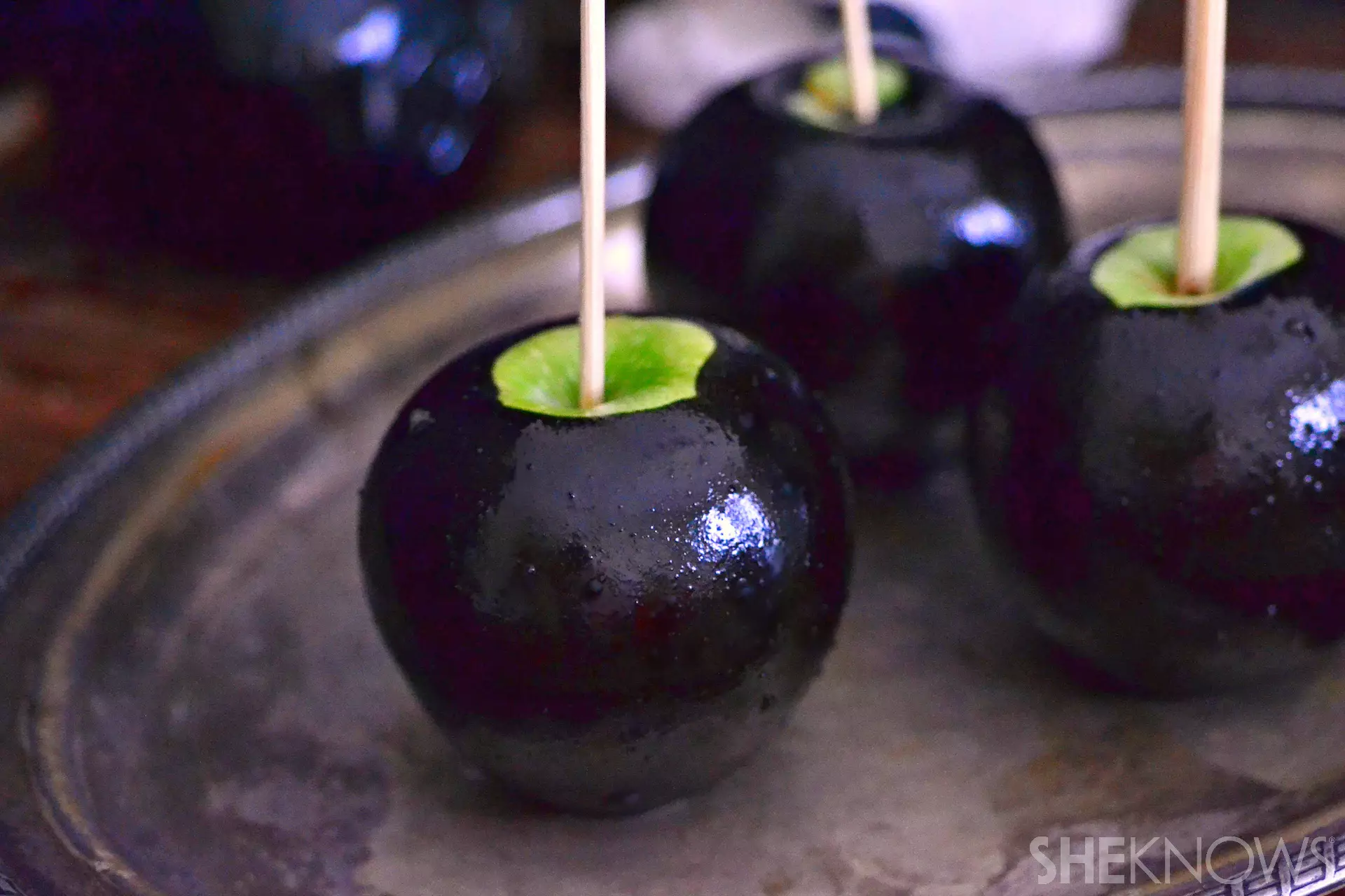 Pommes empoisonnées noires