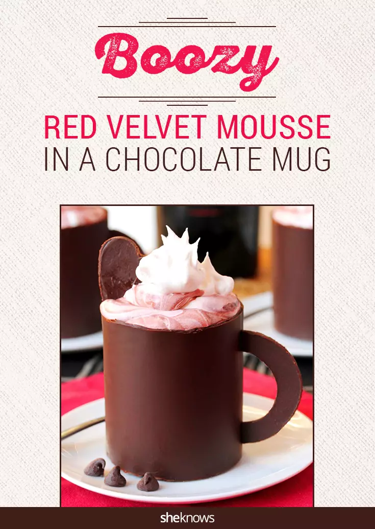 edible chocolate mug