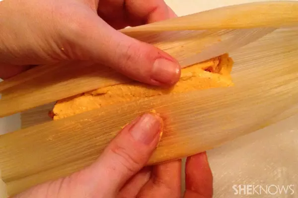 Kersfees tamales resep - stap 7