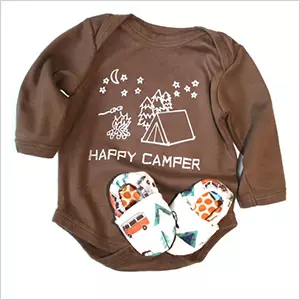 Dagba Up Wild dun camper onesie | Sheknows.com