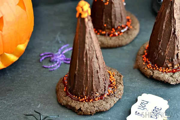 Chocolade heksen hoeden
