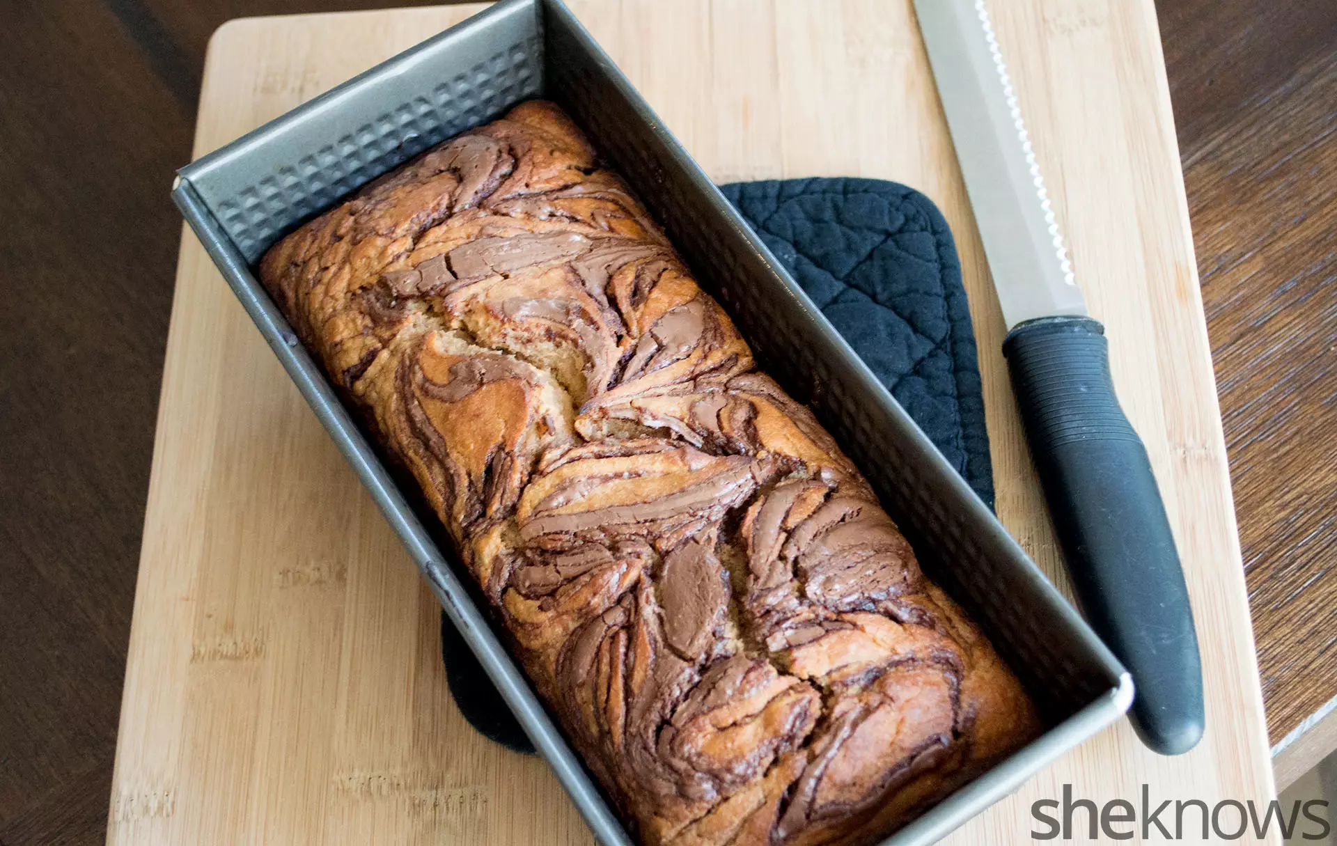 pane alla banana e nutella