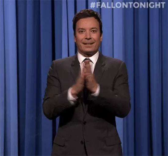 Jimmy Fallon GIF кол чабуу