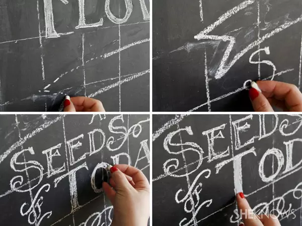 Tutorial foar sitaten fan krijtbord