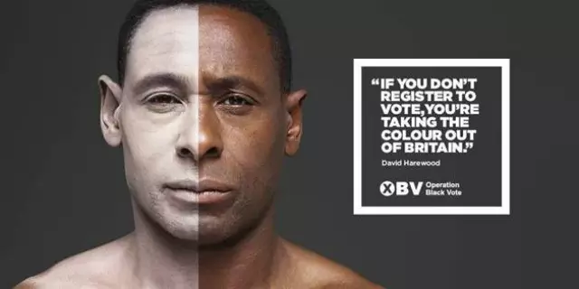 David Harewood in der OBV-Kampagne