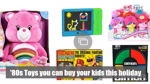 80-luvun leluja, joita voit ostaa tänään
