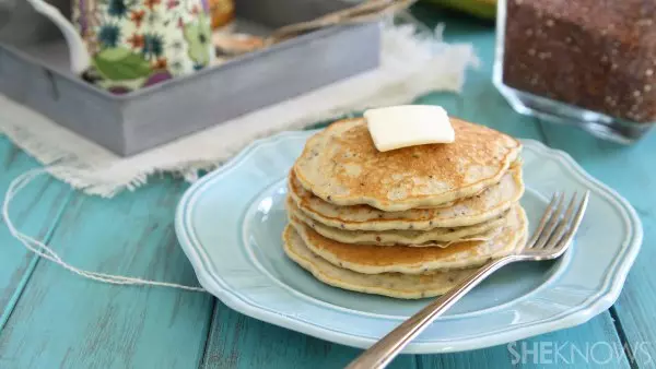 Filloas de plátano de quinoa máis saudables